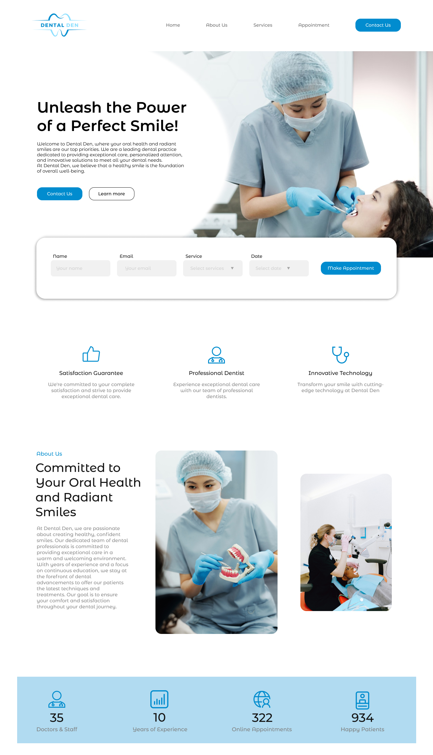 Luke Gunter – Portfolio Website